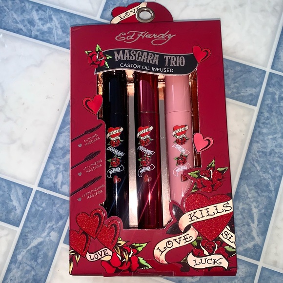 Ed Hardy | Makeup | Nwt Ed Hardy Mascara Trio | Poshmark